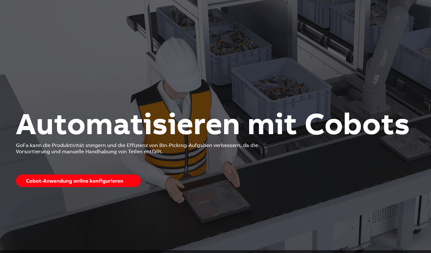 ABB launcht Cobot Application Builder - Robotik-Insider.de