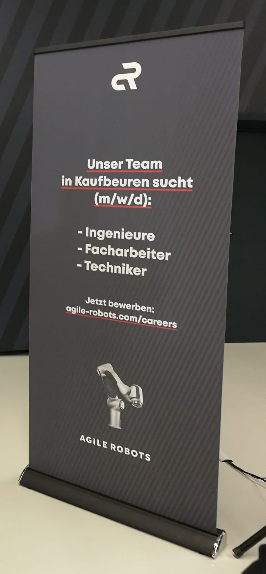 Agile Robots präsentiert seine Fertigung in Kaufbeuren